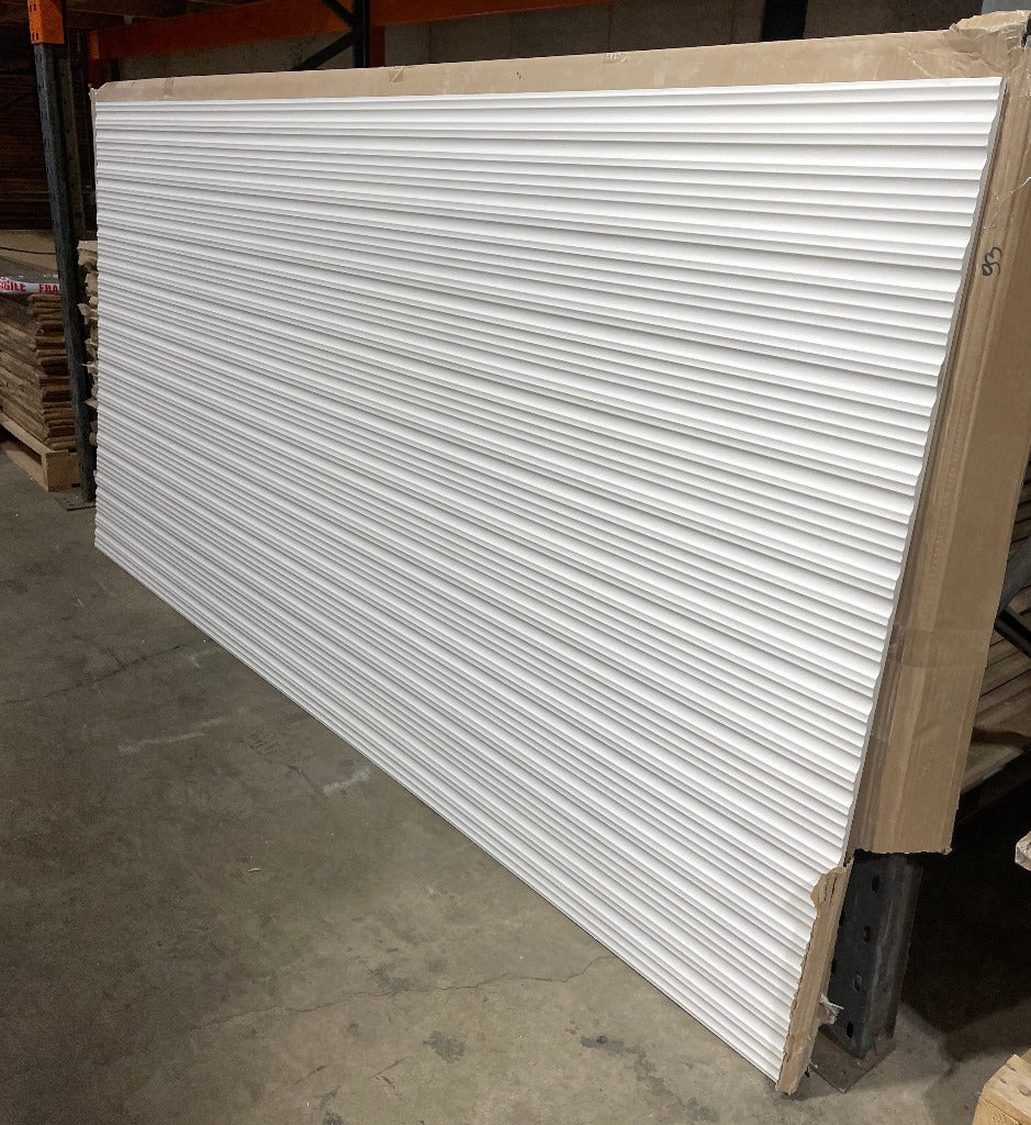 Simple But Effective Striated - Fluted MDF Panel Design – The 3D Wall ...
