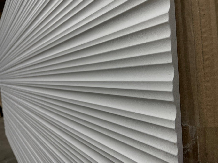 Simple But Effective Striated - Fluted MDF Panel Design – The 3D Wall ...